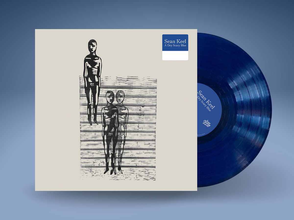 Sean Keel - a dry scary blue (blue vinyl) – Icons Creating Evil Art